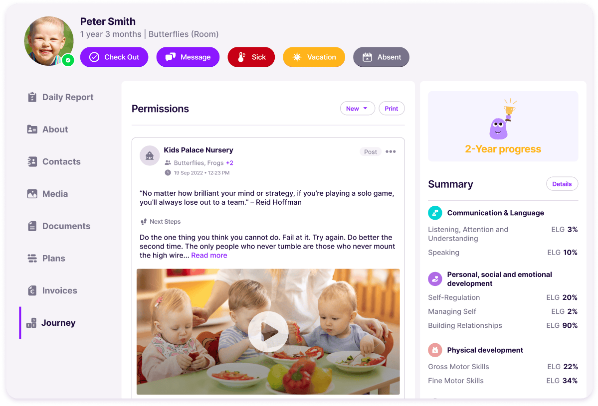 Child Development & Progress